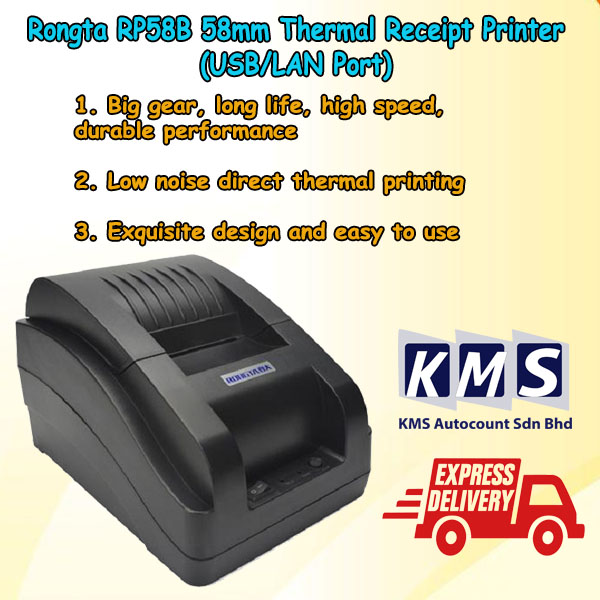 Rongta RP58B 58mm Thermal Receipt Printer support Loyverse android ...