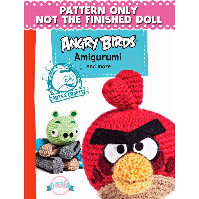 Crochet Pattern - Angry Birds Amigurumi Pattern PDF | Shopee Malaysia