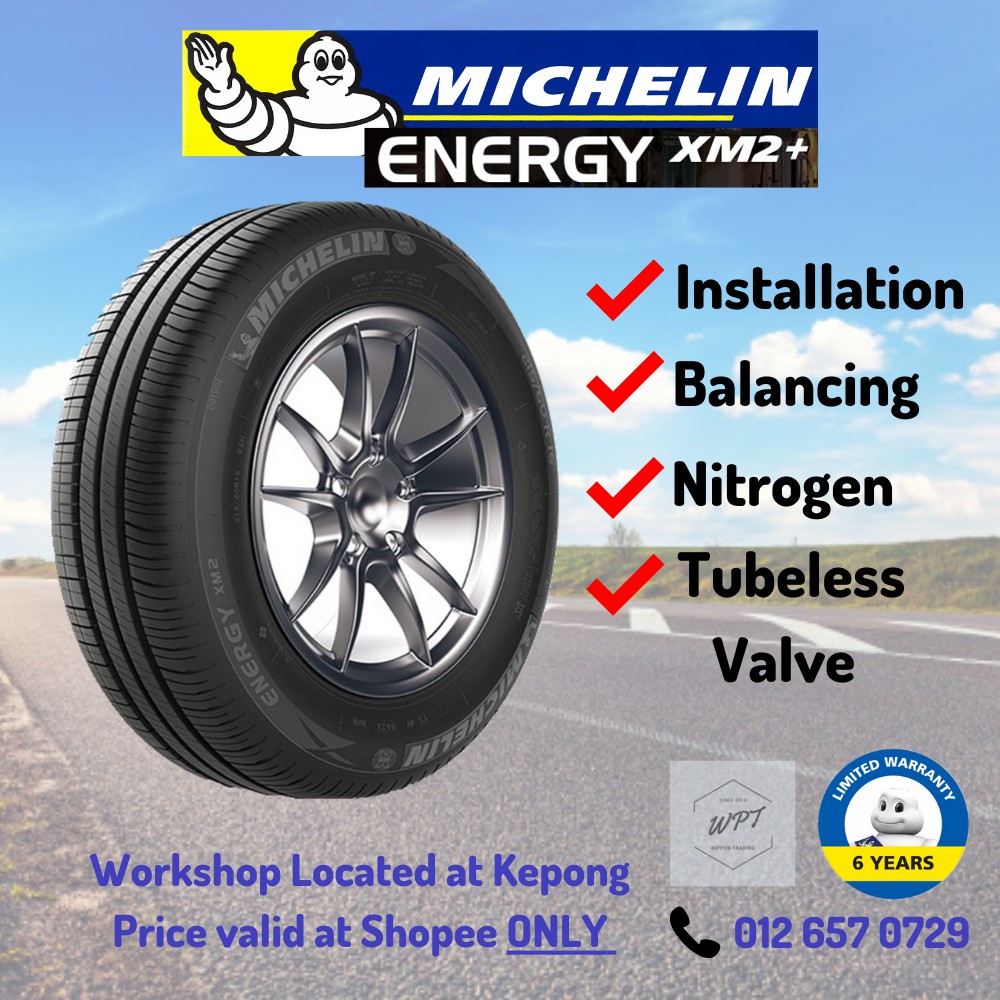 MICHELIN ENERGY XM2+ PLUS 175/65R14 175/65R15 185/60R14 185/60R15 185/65R15 195/55R15 195/60R15 ...