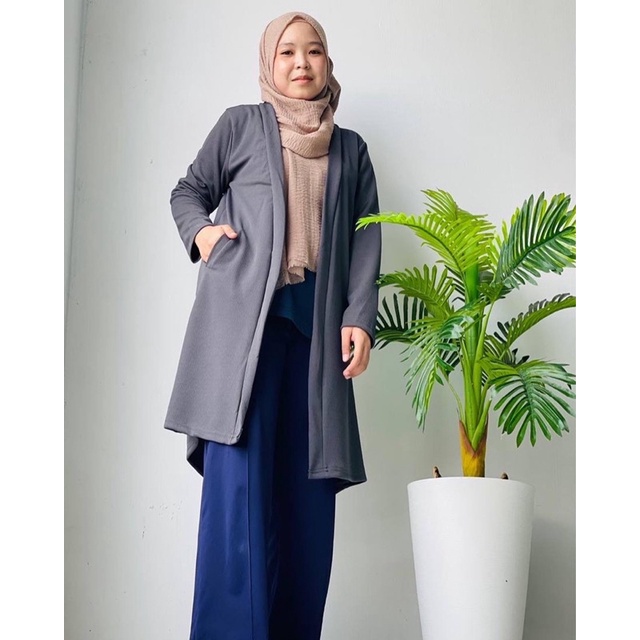 cardigen knited poket labuh premium ️ ️4379 | Shopee Malaysia