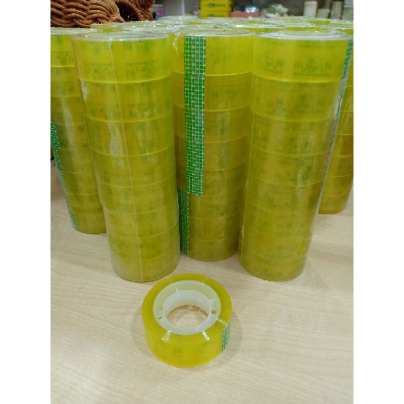 small sellotape opp tape 18mm (1pcs) | Shopee Malaysia