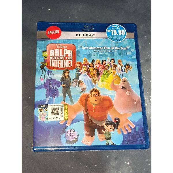 Ralph Breaks The Internet Blu-ray | Shopee Malaysia
