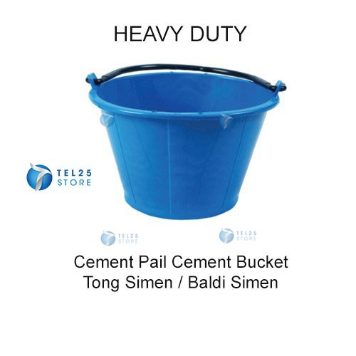 [ 1 UNIT ] Large Heavy Duty PVC Bucket Pail / Cement Pail / Water Pail ...