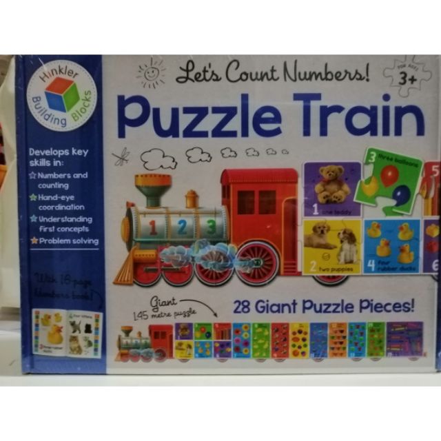 Puzzle Train - 28 Giant Puzzle Piece | Shopee Malaysia