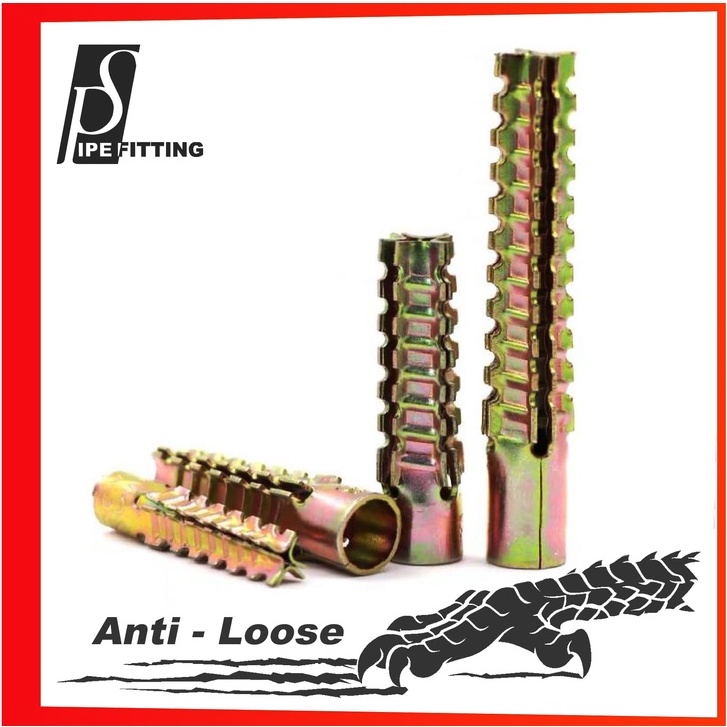 Metal Wall Plug Expansion Pipe Nail Expansion Light Iron Expansion ...