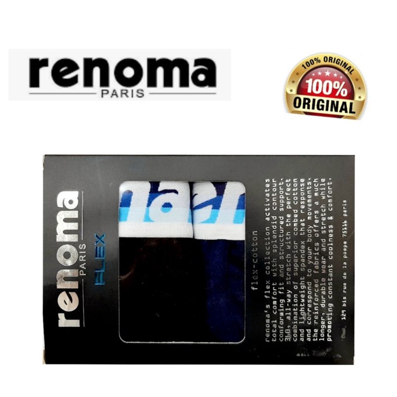 ORIGINAL RENOMA MAN UNDERWEAR BOXER BRIEFS / SELUAR DALAM LELAKI / FLEX ...