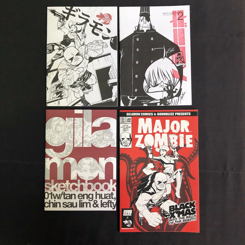 [RARE] Gilamon mini comic book combo | Shopee Malaysia