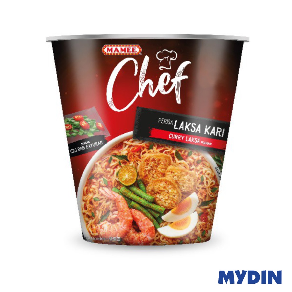 Mamee Chef Instant Noodles - Curry Laksa Flavour 72g | Shopee Malaysia
