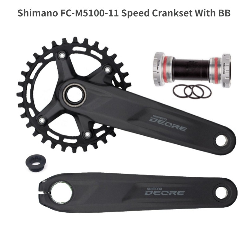 Original 2025 SHIMANO Deore 11 speed 12 speed M5100 M6100 MT510 crank ...