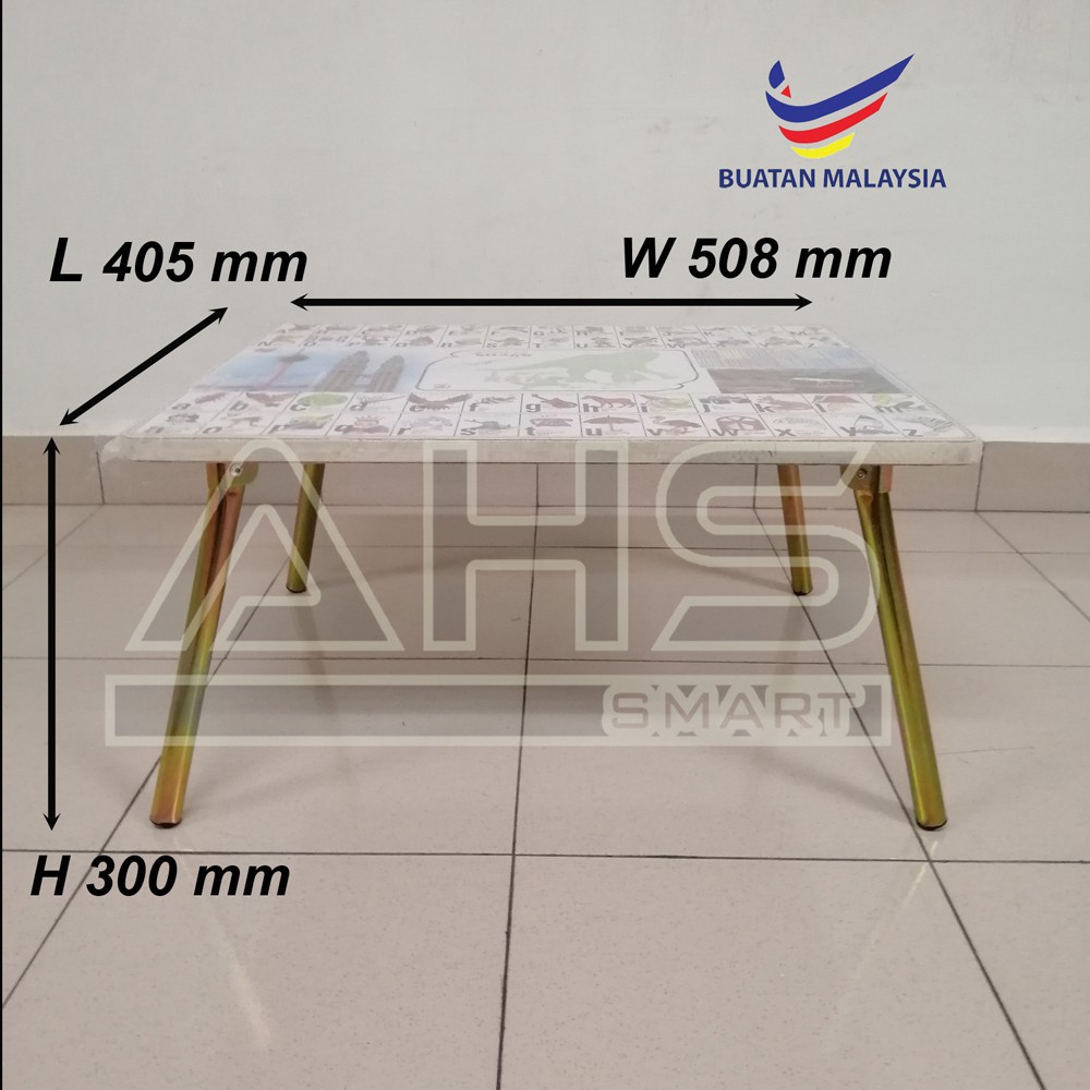 Children ABC Table With Alphabet And Number Design / Foldable Kids ...