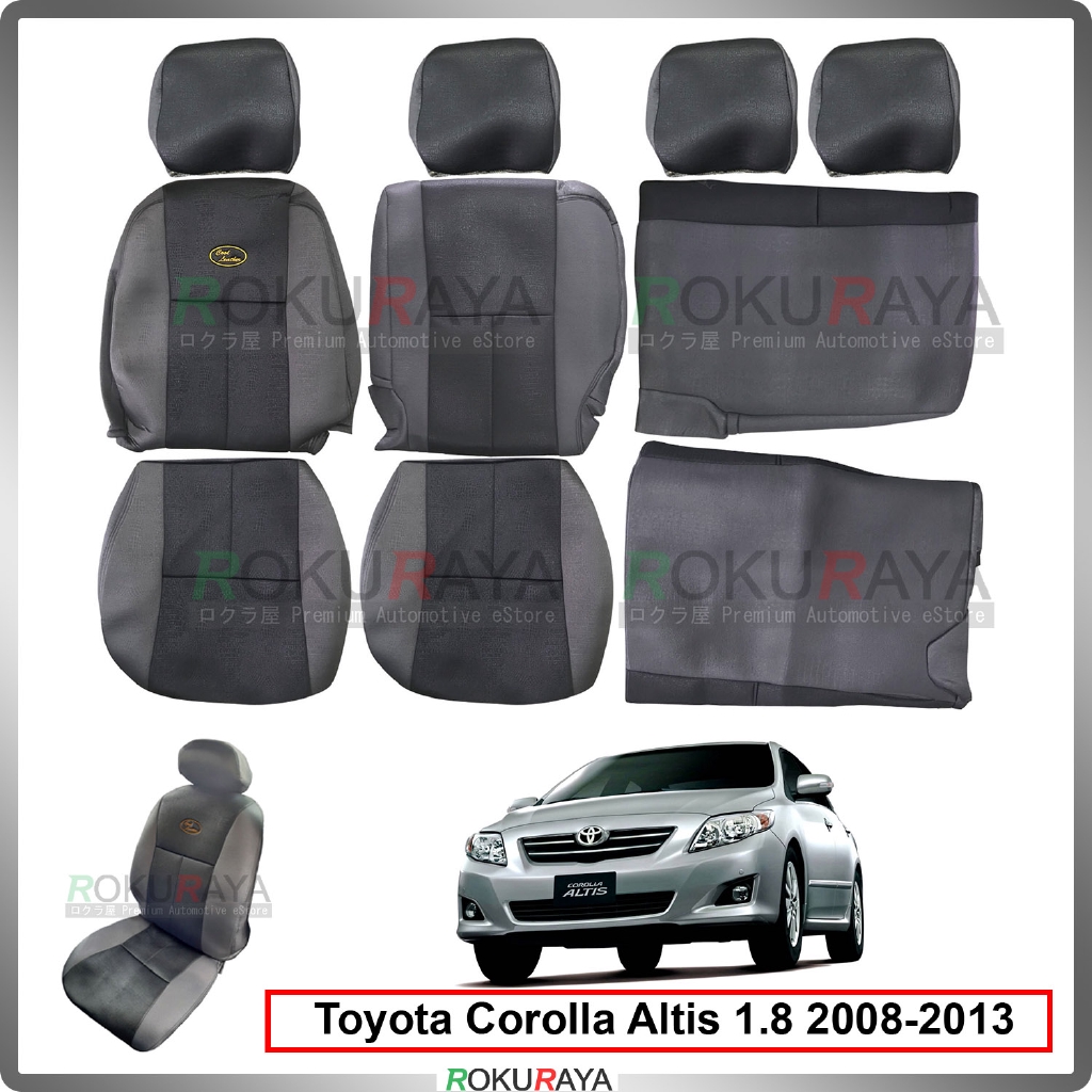 Toyota Corolla Altis 2008-2013 Cool FABRIC Coolmax Custom Fitting ...