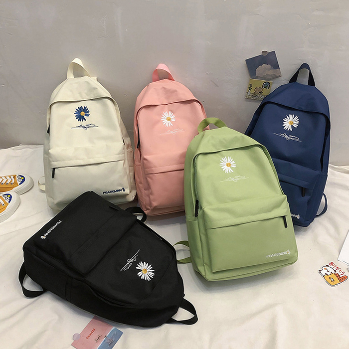 BBD Korean Daisy Student Large Capacity School Bag Backpack Beg Sekolah ...