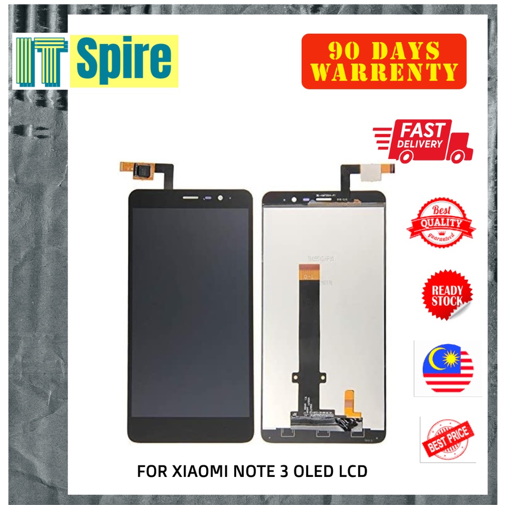XIAOMI NOTE 3 OLED LCD WITH TOUCH SCREEN DIGITIZER DISPLAY REPLACAMENT ...