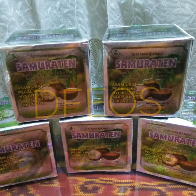 Samuraten Kapsul (Original) | Shopee Malaysia