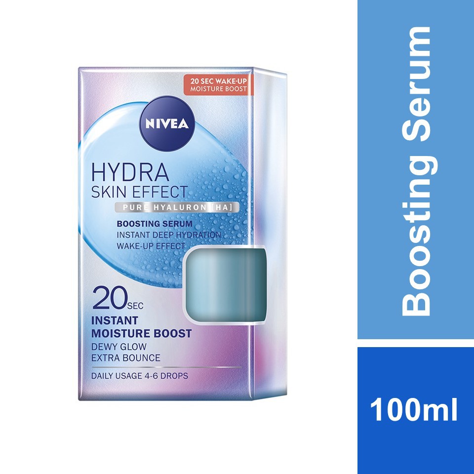NIVEA Hydra Skin Effect Boosting Serum 100ml | Hydrating | Hydration ...