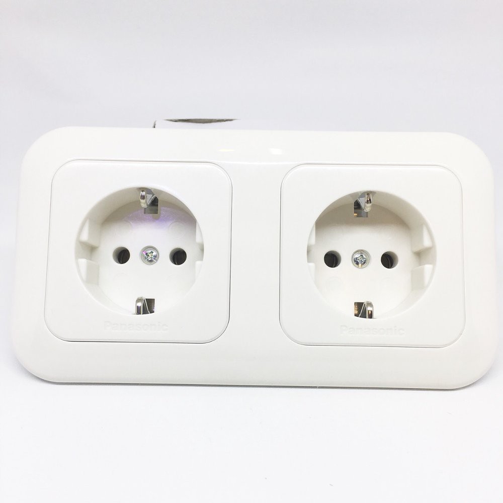 Panasonic DOUBLE socket non cp WEJP1132n2 | Shopee Malaysia