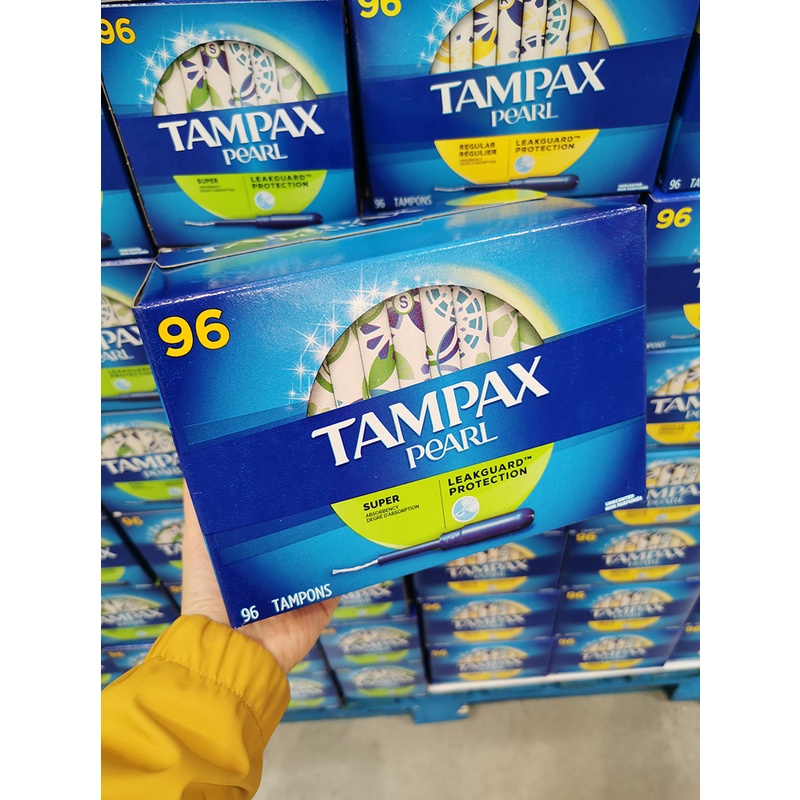 Tampax Pearl Tampons，Short Tube Tampon catheter invisible sanitary ...