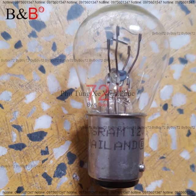 Osram tail bulb, two filaments 12V 5W Thailand (No box) ( - 10% ...