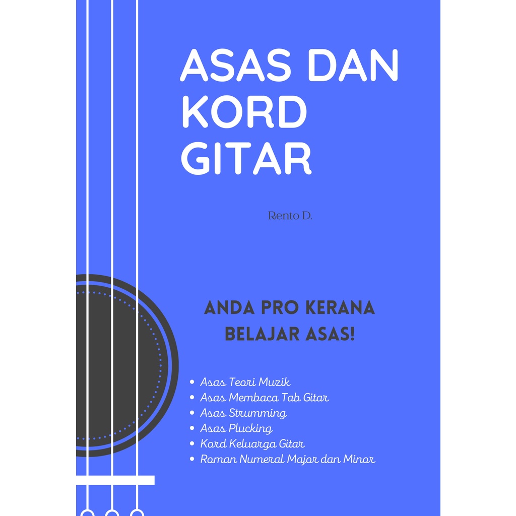 Buku Asas dan Kord Gitar | Shopee Malaysia