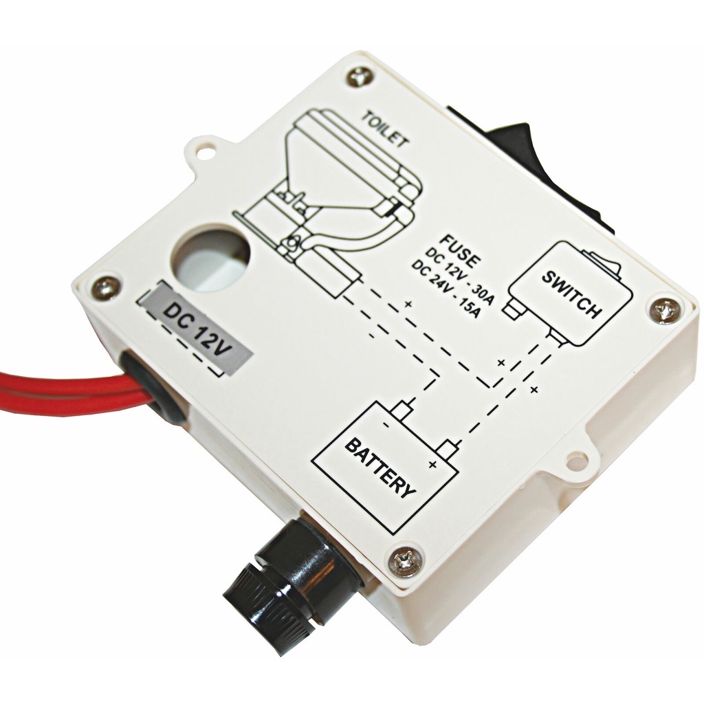 TMC ELECTRIC TOILET SWITCH BOX ASSEMBLY DC12V/DC24V | Shopee Malaysia