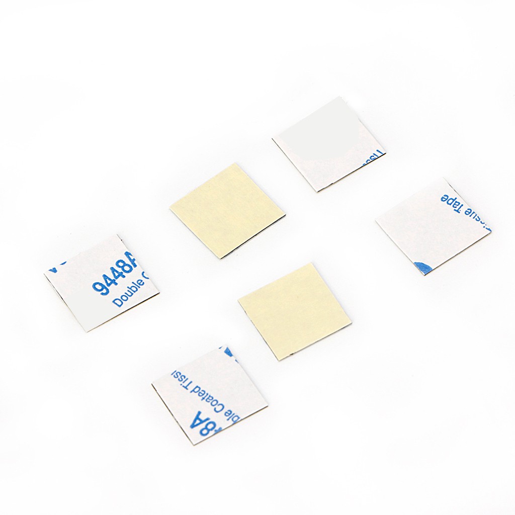 50Pcs 14*14mm Heatsink Thermal Double Side Adhesive Tape Sticker for ...