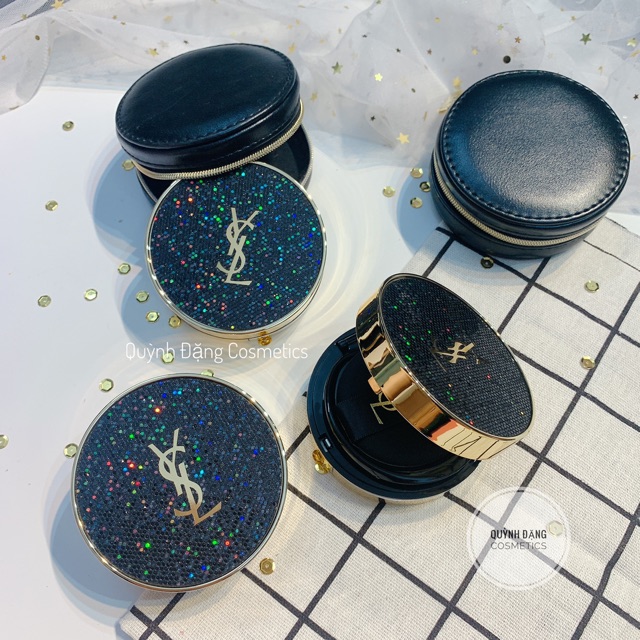 Cushion YSL Sequin limited bling bling | Shopee Malaysia