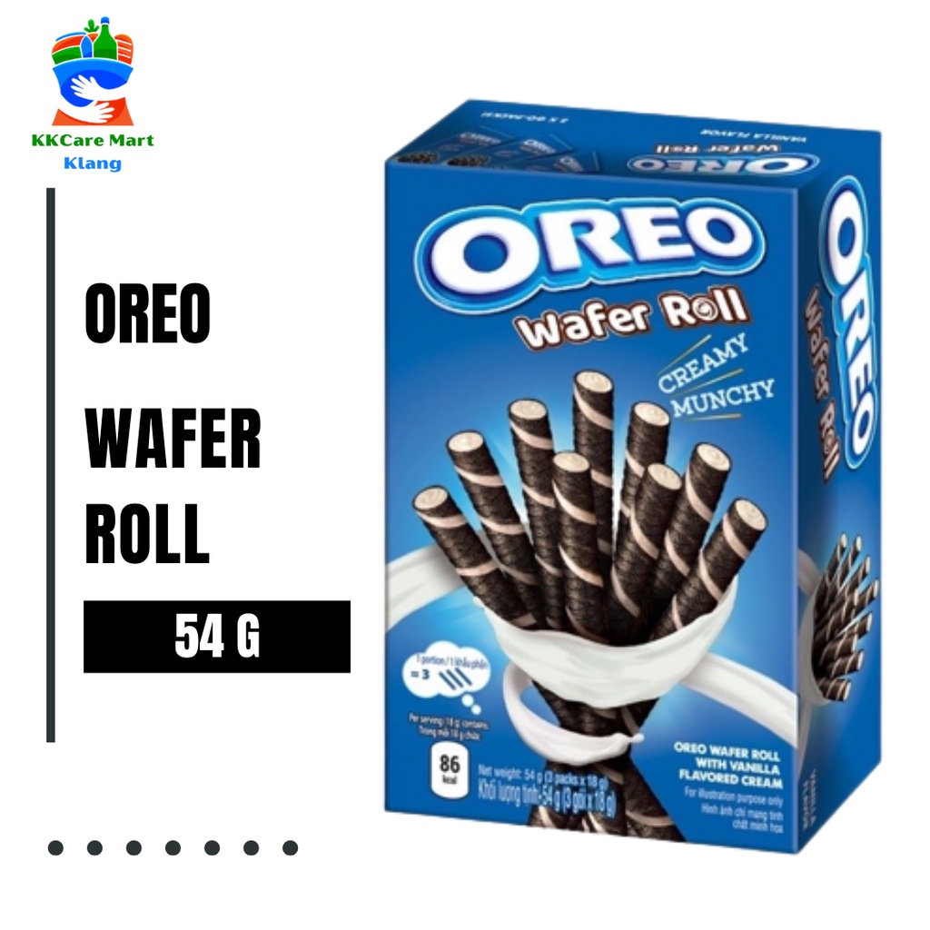 Oreo - Waffle Roll Creamy Munchy 54g | Shopee Malaysia