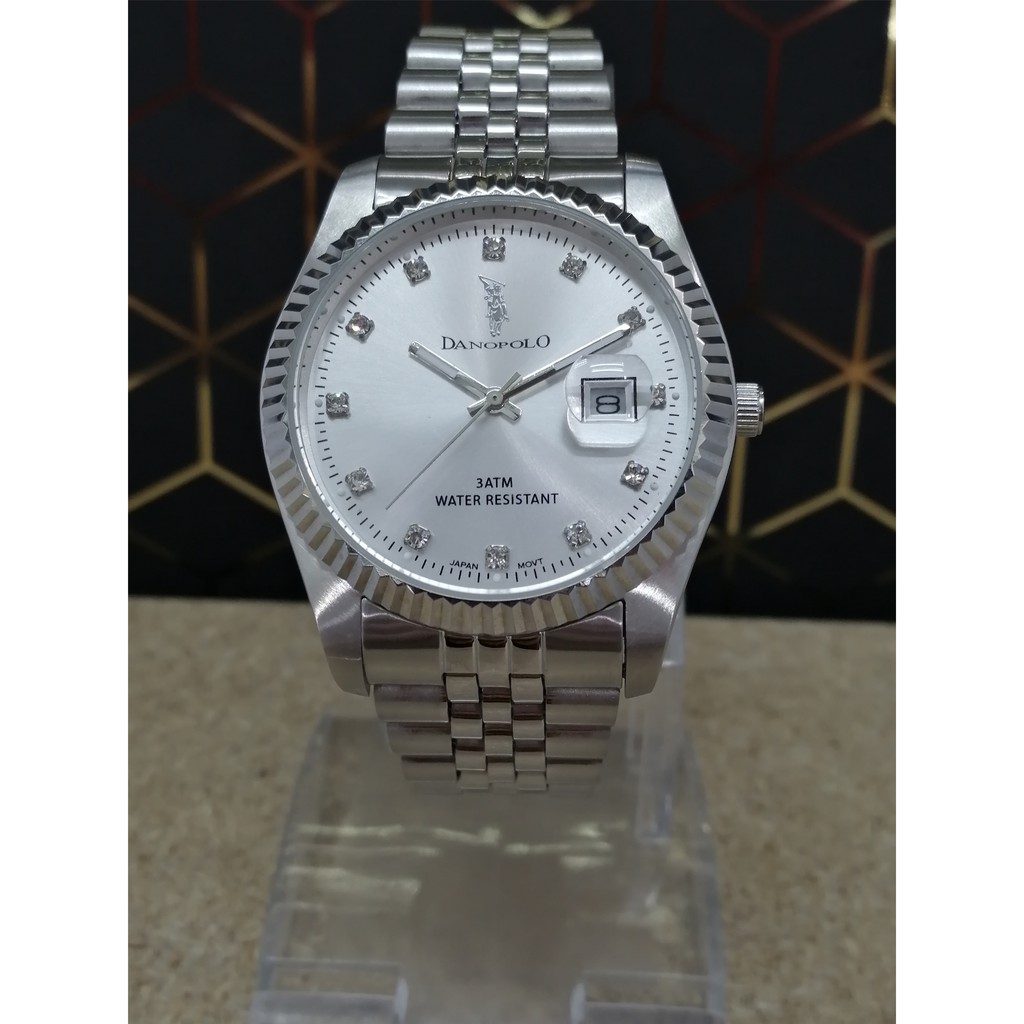 Danopolo Oversize Whole Silver Men Watch DP511GDS Timemax@100% | Shopee ...