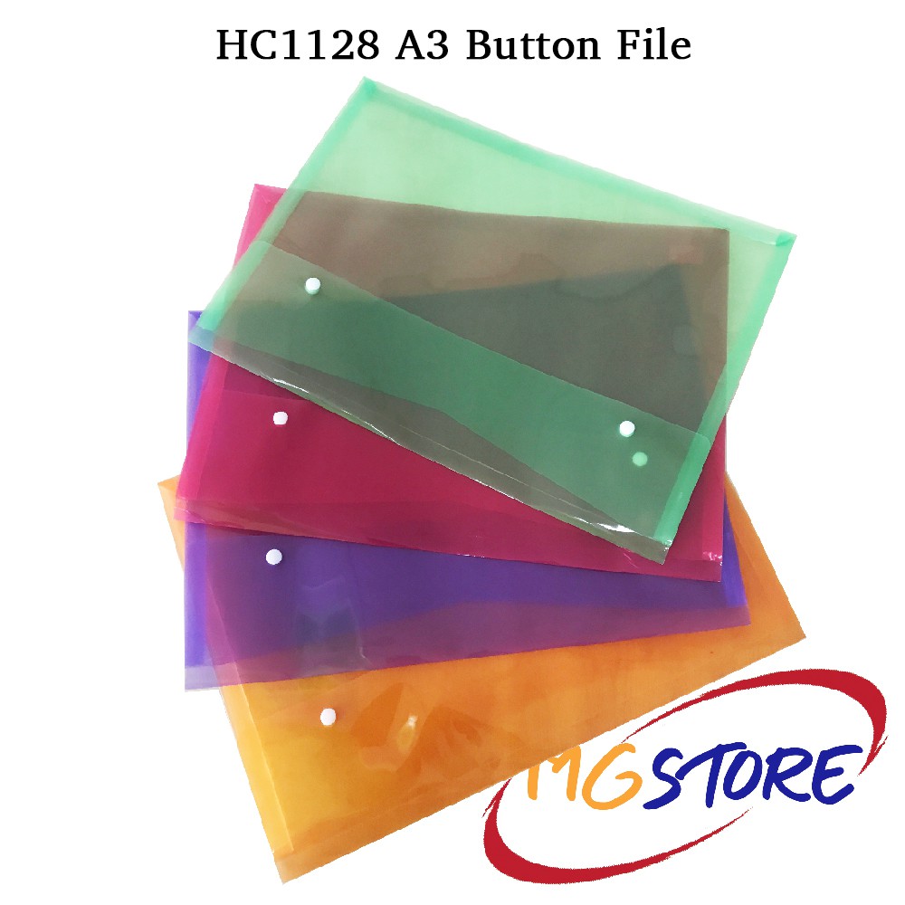 HC1128 A3 Button File (Random Colour) | Shopee Malaysia
