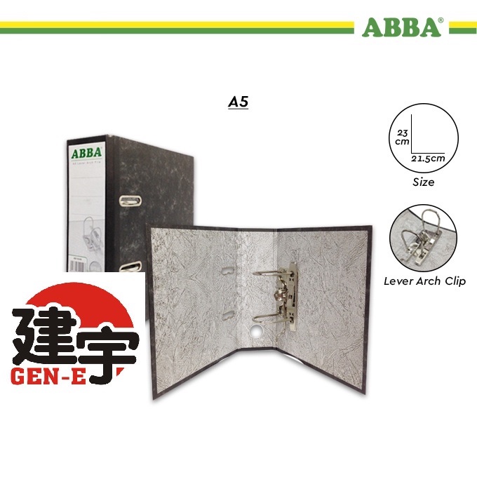 ABBA A5 LEVER ARCH FILE AB10049 | Shopee Malaysia