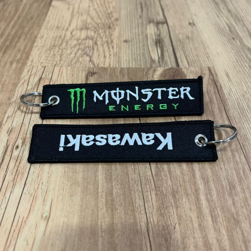 Motor Keychain jdm keychain fabric Yamaha Suzuki Honda Monster energy ...