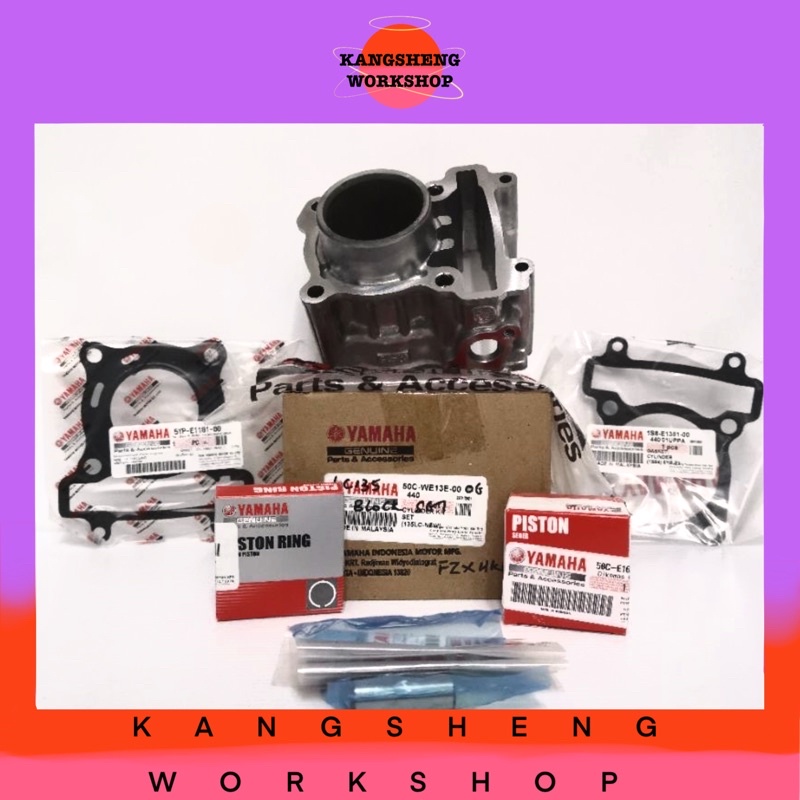 YAMAHA LC135 BLOCK SET (ORIGINAL) - CYLINDER KIT SET (LC 135/135LC/LC ...