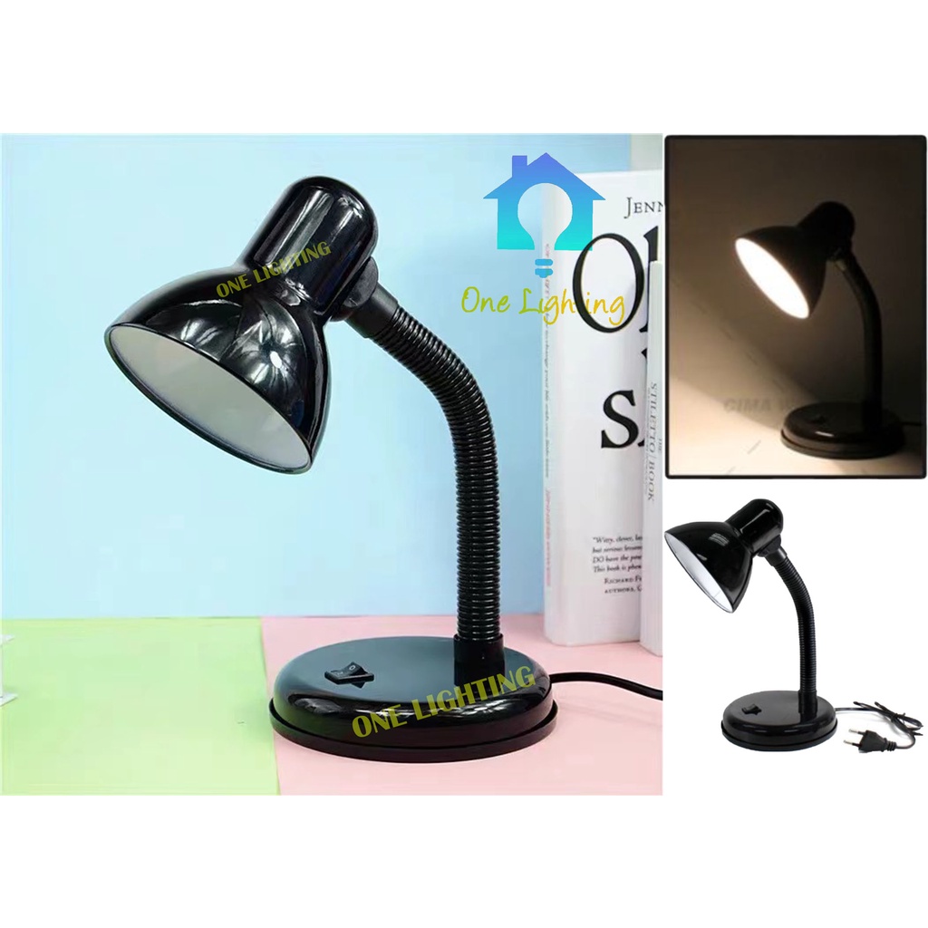 Adjustable Table Lamp Desk Lamp Study Table Light Lampu Meja Belajar ...