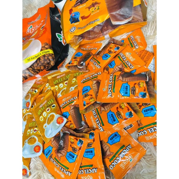 [READY STOCK] APCEL CAFE / APCEL COCO sachet KOPI BERHANTU VIRAL MURAH ...