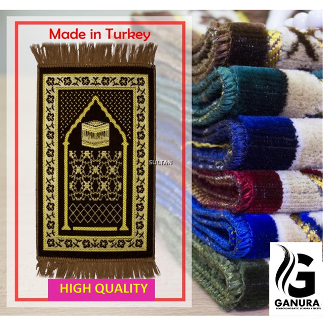 SEJADAH MINI JENIS PANJANG 35CM X 60CM ANEKA CORAK & WARNA | Shopee ...