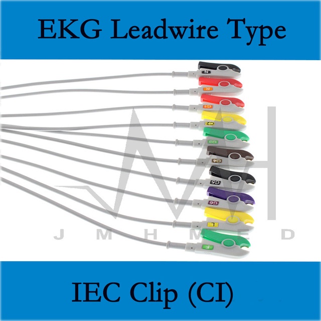 Compatible with Nihon Kohden /Biocare/Comen 1200 1200B/Contec ECG 80A ...