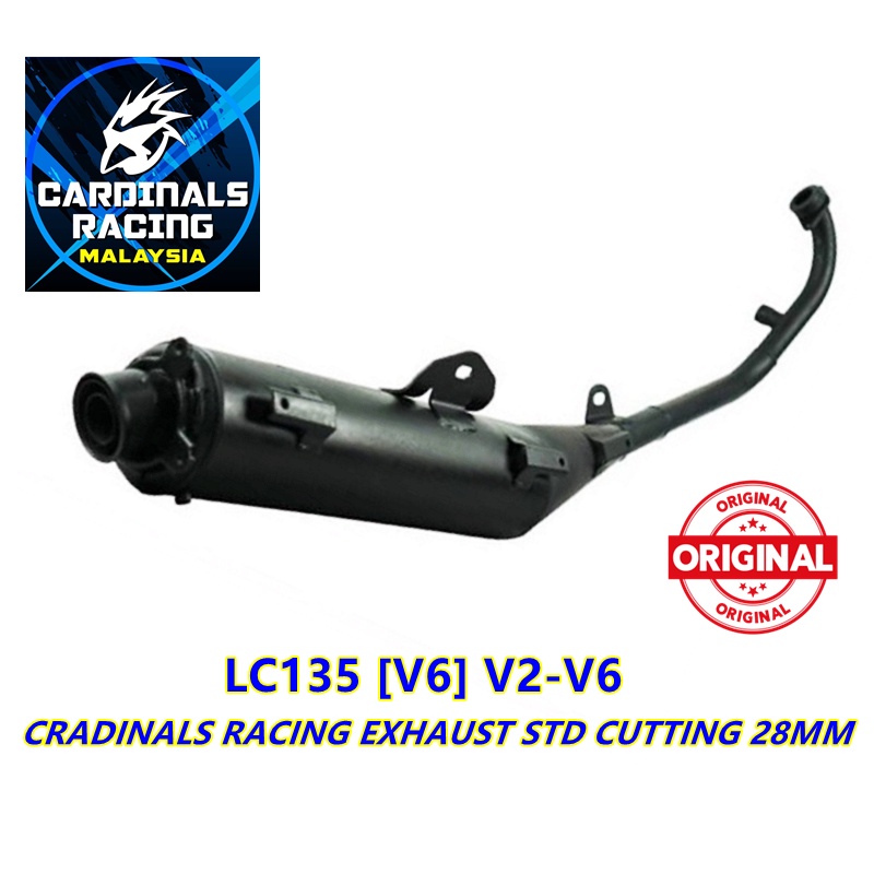 LC135 4S [ V6 ] V2-V6 & V2-V8 FI CARDINALS RACING EXHAUST EKZOS ...