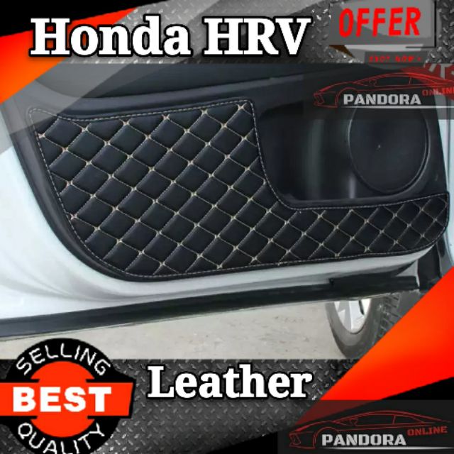 Honda HRV Side Door Anti-Kick Protective Leather Door Anti-Kick Mat ...