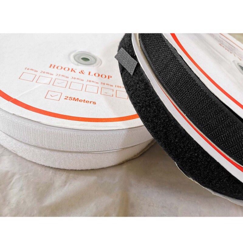 1 Roll 25 meter Velcro Tape/Magic Tape/Hook & Loop/相思带/魔法贴 | Shopee ...