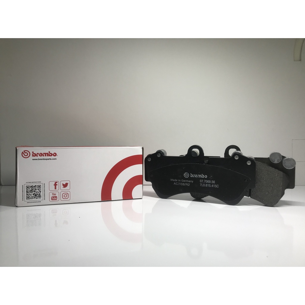 BREMBO 18Z 6POT FRONT BRAKE PAD / DISC PAD | Shopee Malaysia