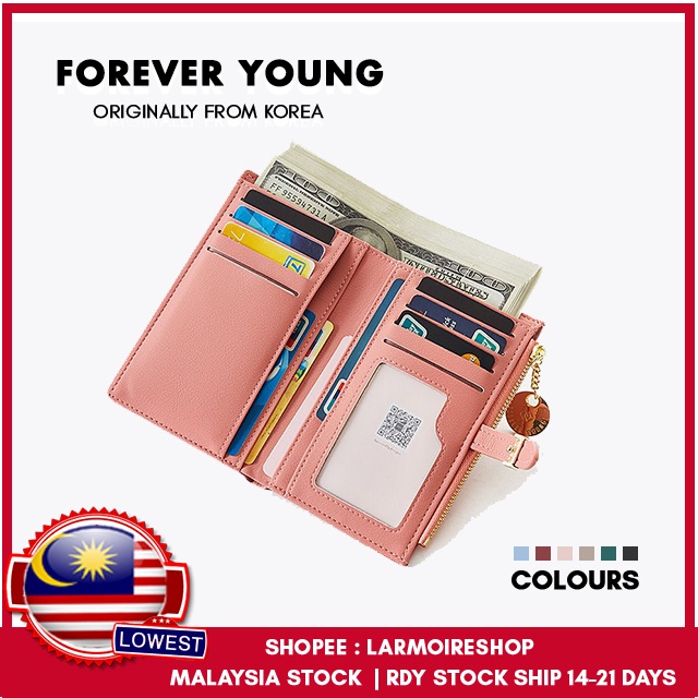 🇲🇾🇲🇾 Malaysia Ready Stock Forever Young Women's Purse | Dompet ...