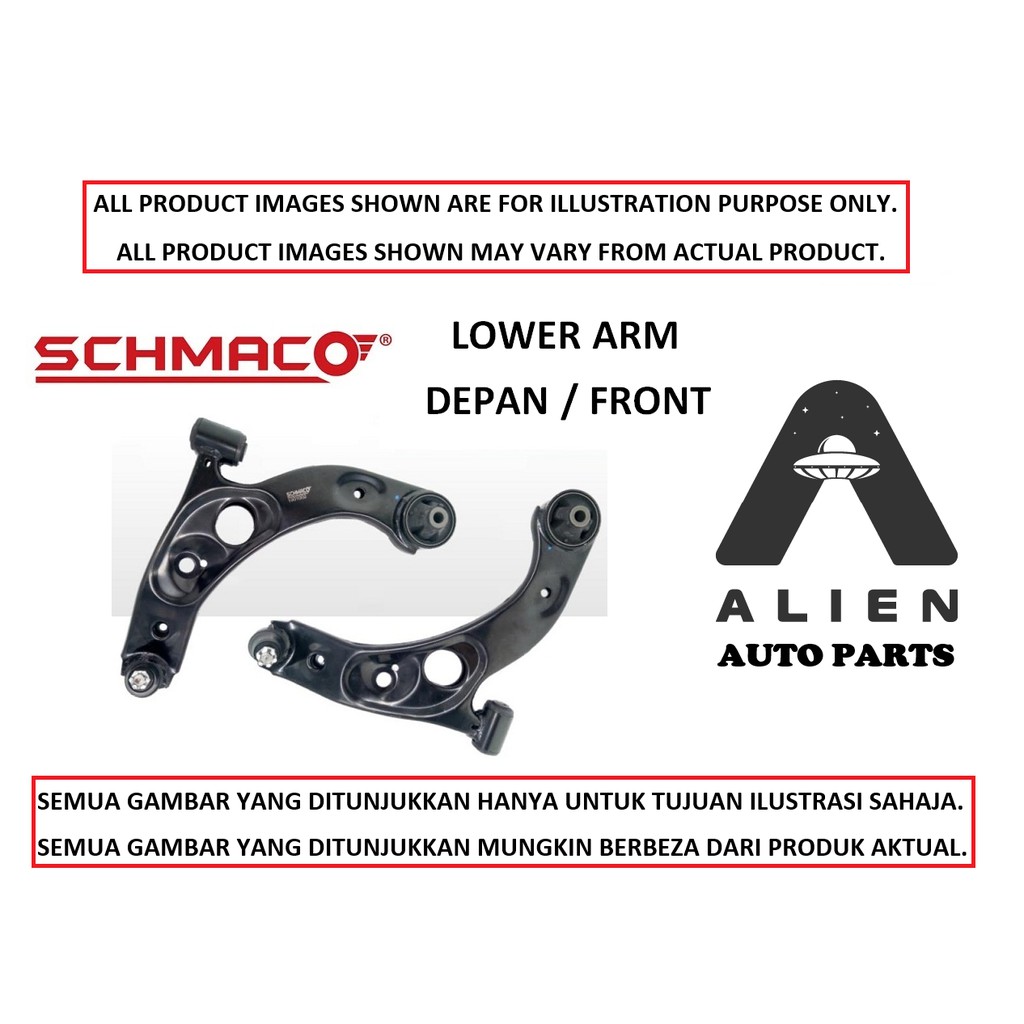 PERODUA KEMBARA LOWER ARM DEPAN BRAND SCHMACO | Shopee Malaysia