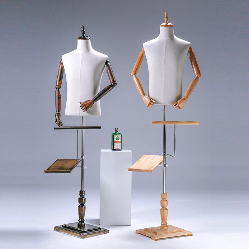 Clothing Store Semi-Full Body Props Hanger Model Showcase Model Model ...