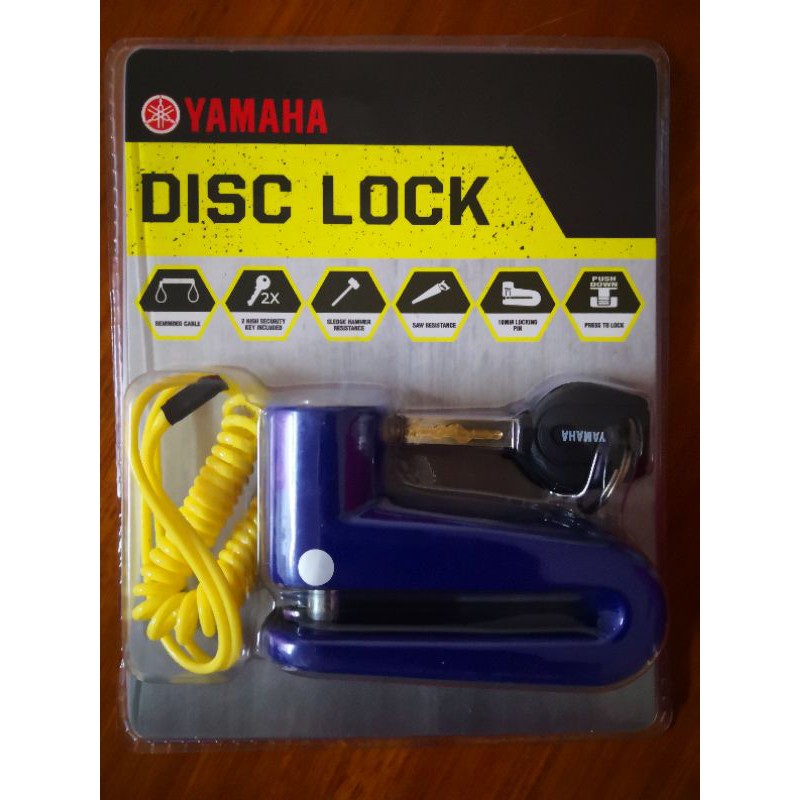 Original Yamaha disk lock for y15zr 135LC LAGENDA115FI etc (GENUINE ...