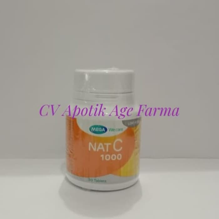 Nat C 1000 Tablets contains 30 (Mega LifeSciences) | Shopee Malaysia