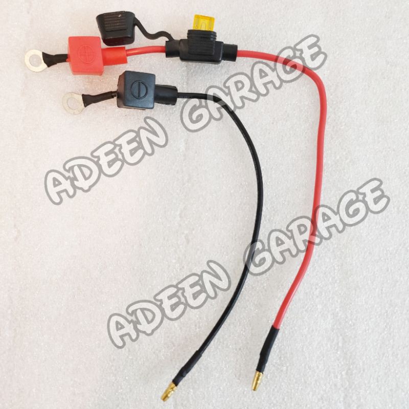 💥PROMOTION💥 Universal Battery Cable with Terminal + Fuse 5A (Full ...