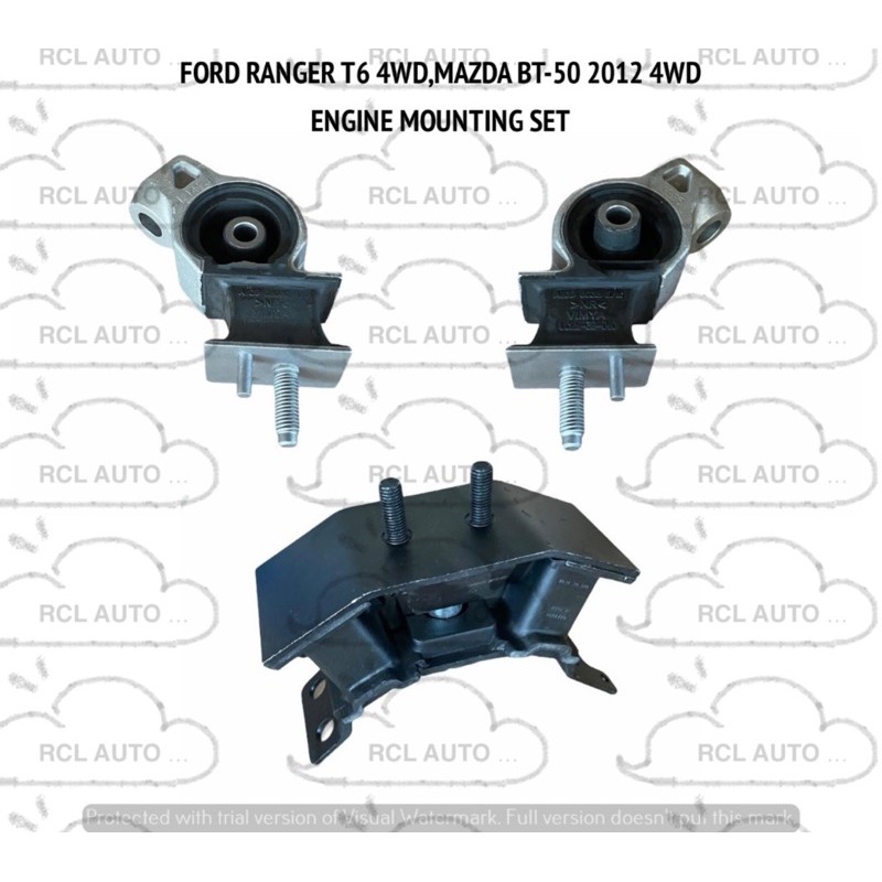 FORD RANGER T6 2.2 3.2,MAZDA BT50 BT-50 (AUTO) ENGINE MOUNTING SET | Shopee Malaysia