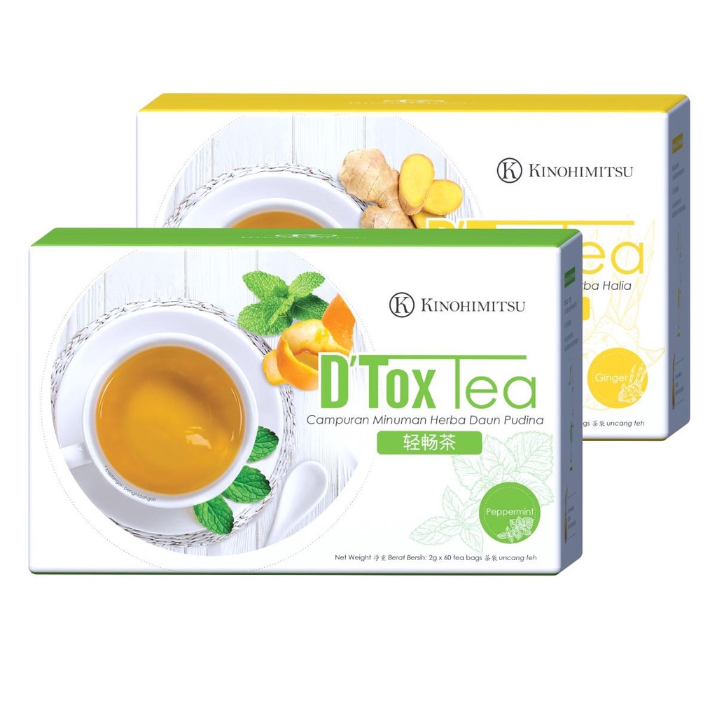 KINOHIMITSU D'TOX TEA 2GX60S | Shopee Malaysia