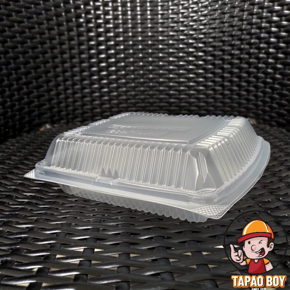 Benxon BX-290 Large Lunch Box [ 50pcs± ] BX290 Disposable PP Plastic ...