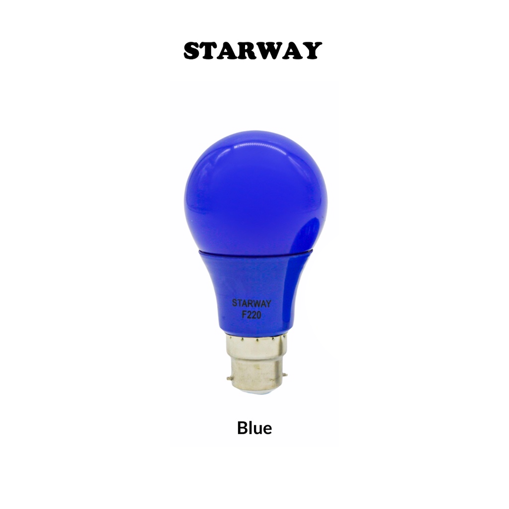 LED Color Bulb / Mini Ping Pong Bulb / Lampu Raya / Lampu Warung 7W B22 ...